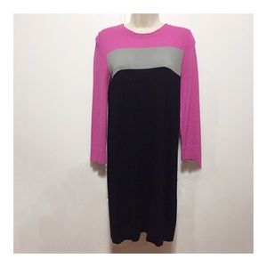 Diane Von Furstenberg | Dresses | Dvf Aina Color Block Dress | Poshmark